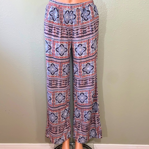 one 5 one | Pants & Jumpsuits | One 5 One Boho Palazzo Pants | Poshmark